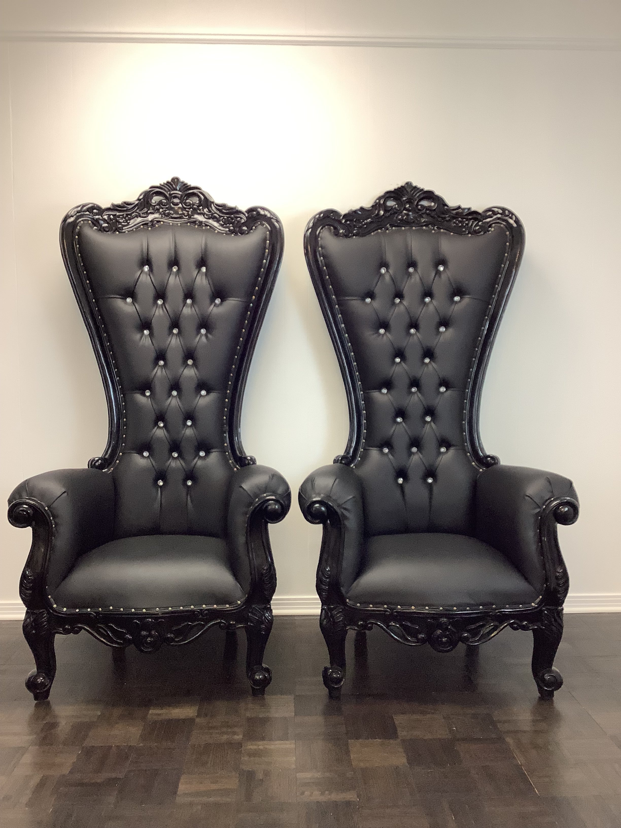 A7-Black High Black (Twin Package) Chair Rental – Creole Luxe LLC
